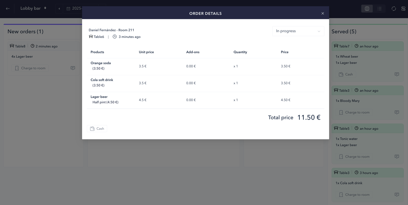 How to manage orders for a restaurant (PRO)