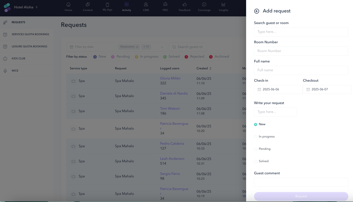 How to manage spa bookings with the on-demand booking system