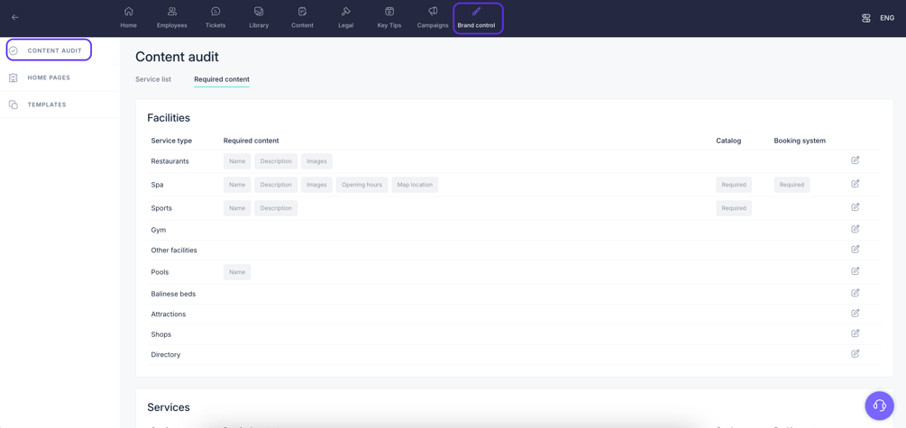 How to set up and use Content audit