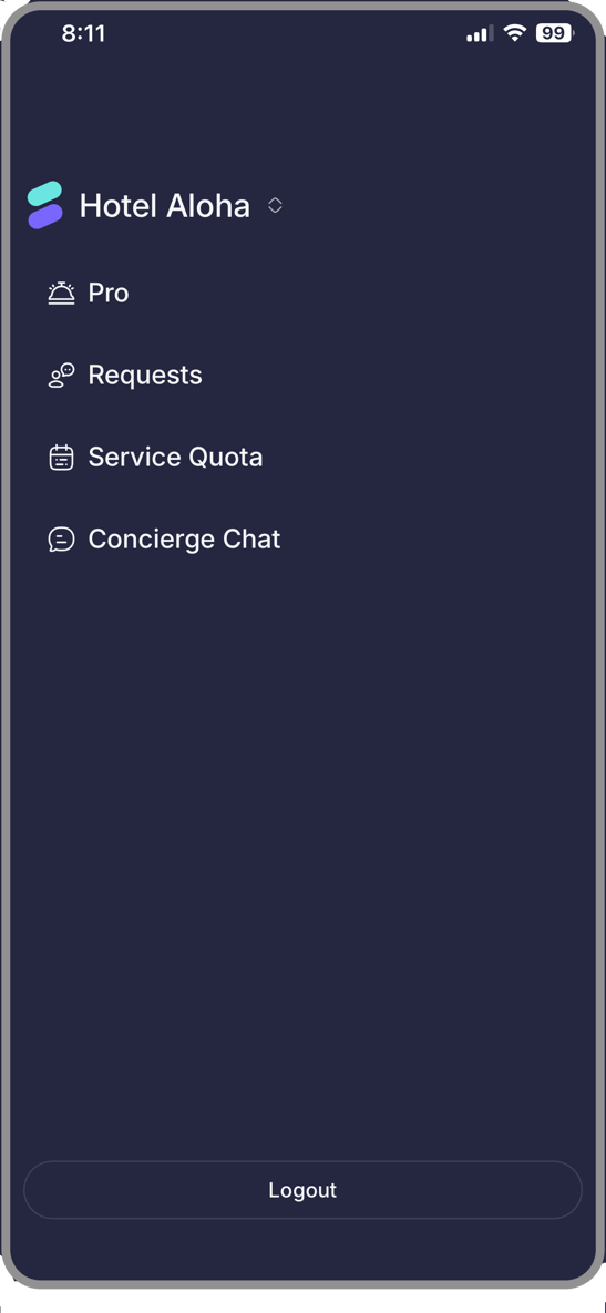 What is the STAY staff app?