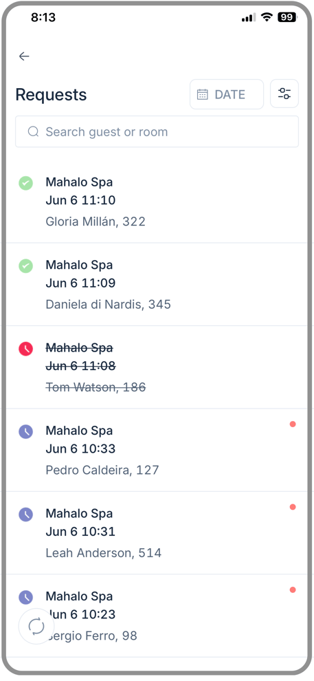 What is the STAY staff app?